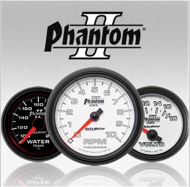 Auto Meter Phantom II Gauges