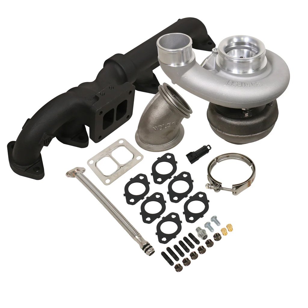 BD Diesel 1045170 Iron Horn Non-VGT Turbo (S361SXE, 61mm Compressor ...