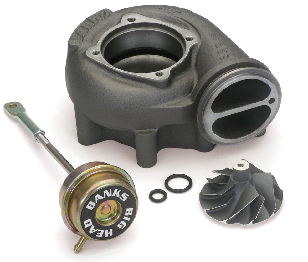 Banks 24458 Quick-Turbo with Big-Head Wastegate & Compressor Wheel for ...