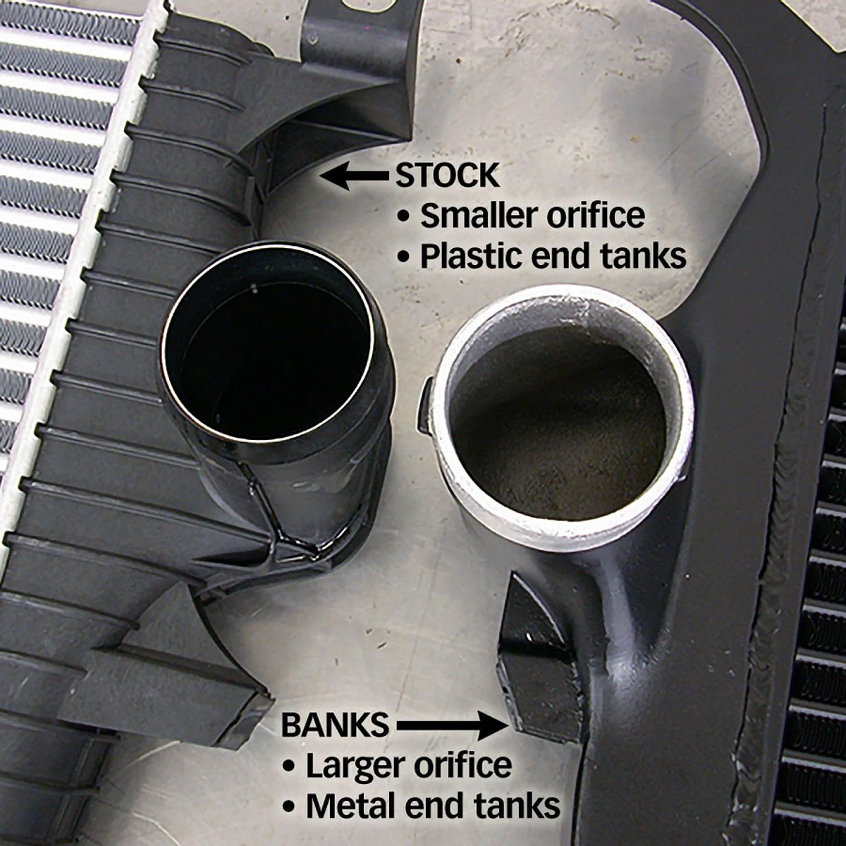 Banks 25975 Intercooler for 2005-2007 Ford F-250 & F-350 6.0L Powerstroke