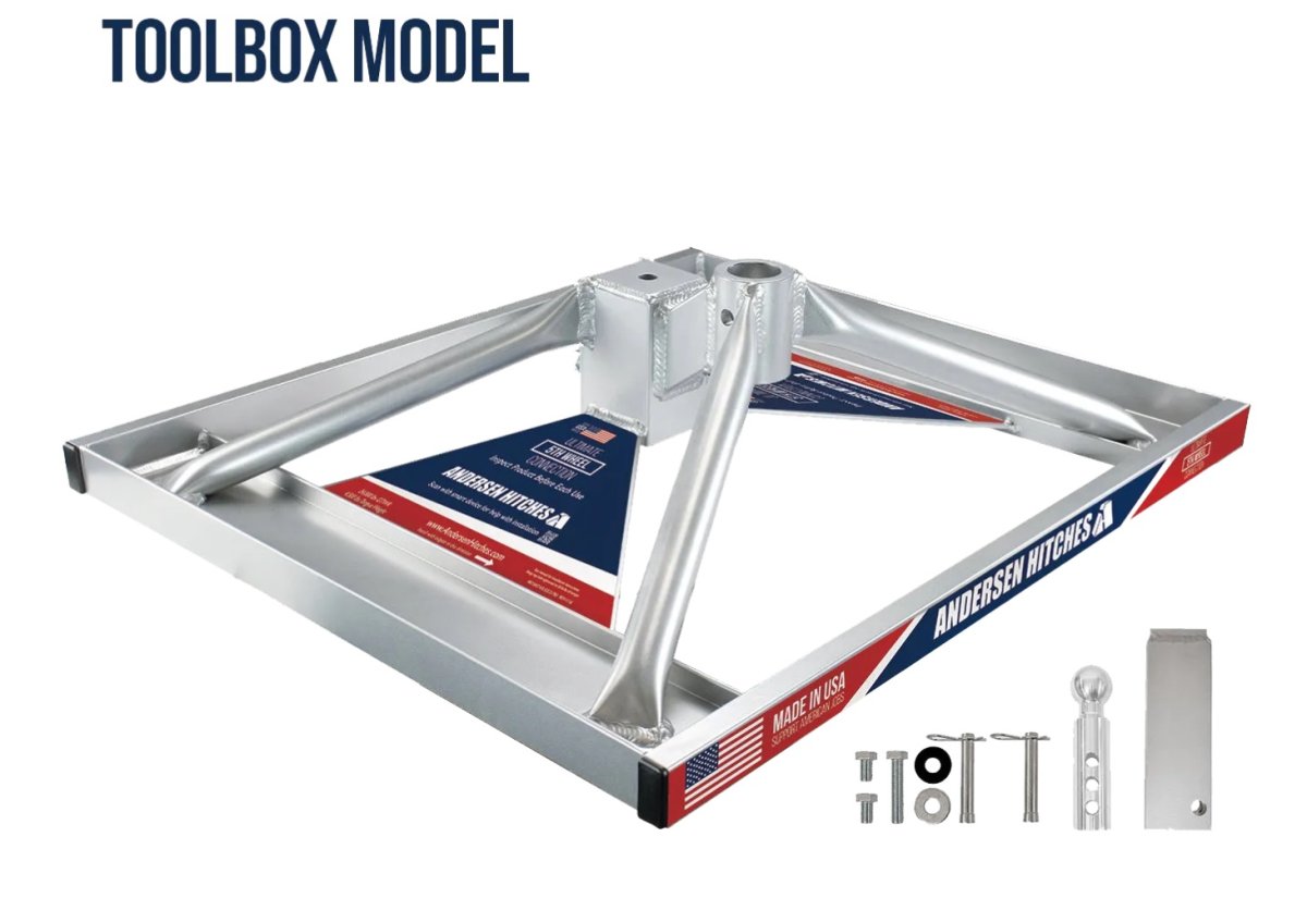 Andersen Hitch 3224TBX Lowered Aluminum Ultimate 5th Wheel Connection ...