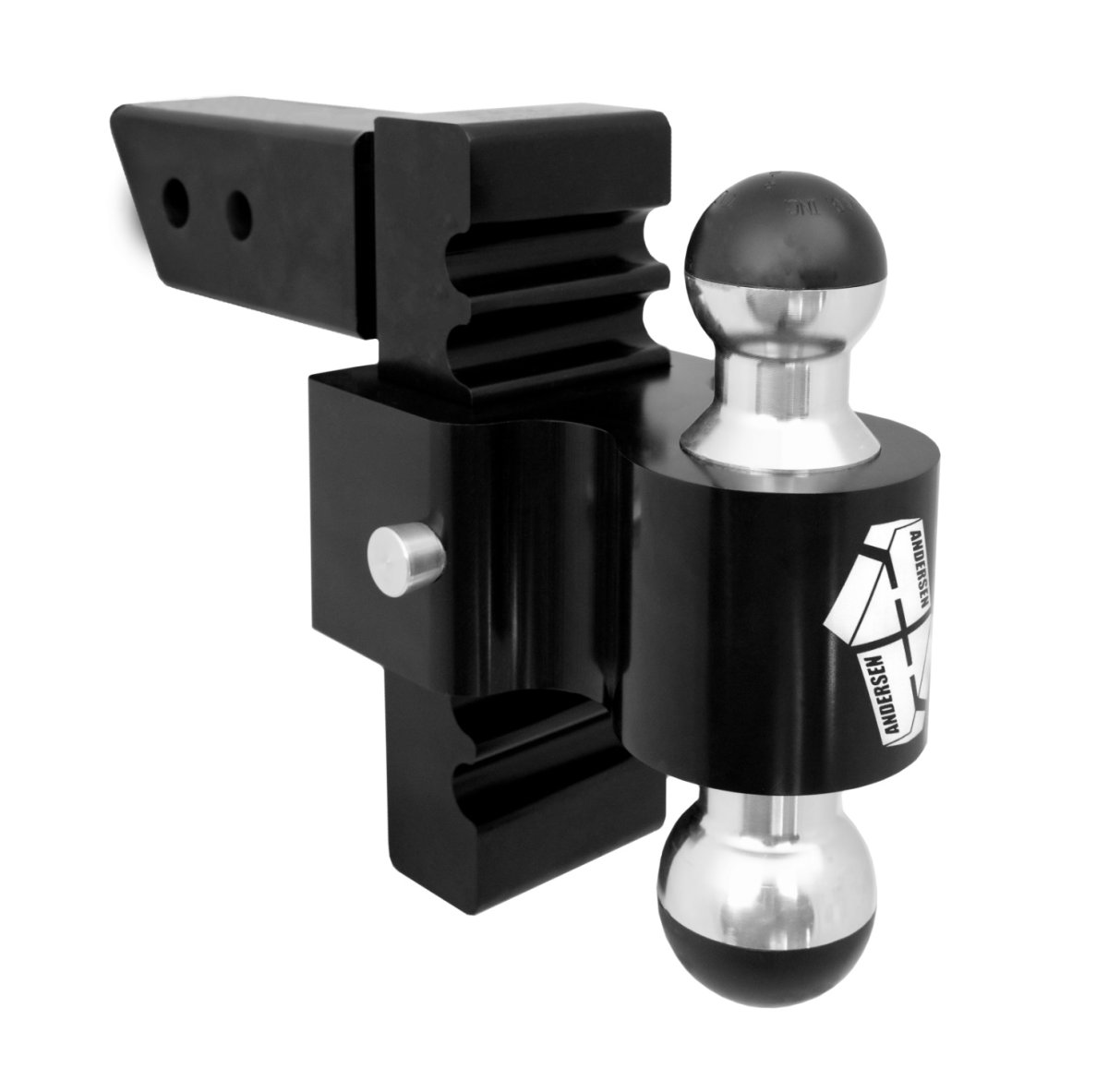 Andersen Rapid Hitch 3456.25 - Black, 6" Drop, 2.5" Receiver, 2" x 2-5/ ...