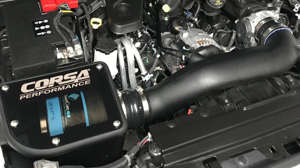Corsa 477366 Closed Box Air Intake With Powercore Filter For 2019-2022 ...