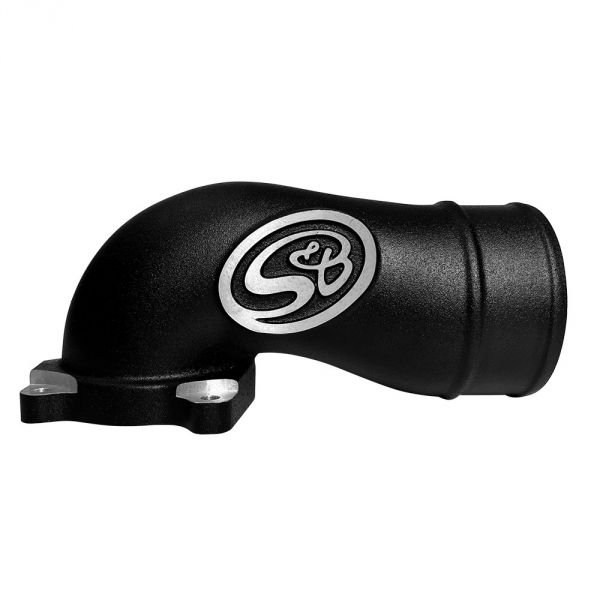 S&B 76-1003B Intake Elbow with Cold Side Intercooler Pipe for 2003-2004 ...