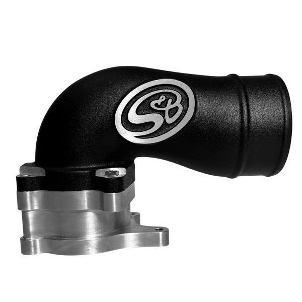 S&B 76-1010B Intake Elbow with Cold Side Intercooler Pipe for 2005-2007 ...