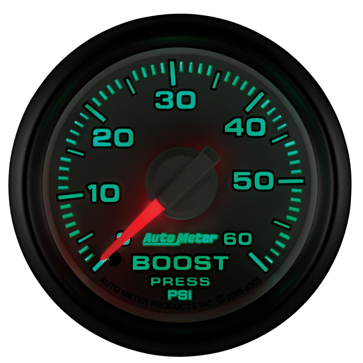 Auto Meter 8505 Dodge 3rd Gen Factory Match 2-1/16" Mechanical Boost ...
