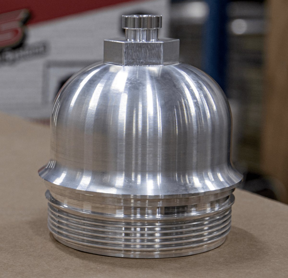 FASS BFC1001K Billet Fuel Filter Cap for 2017-2024 6.6L Duramax L5P