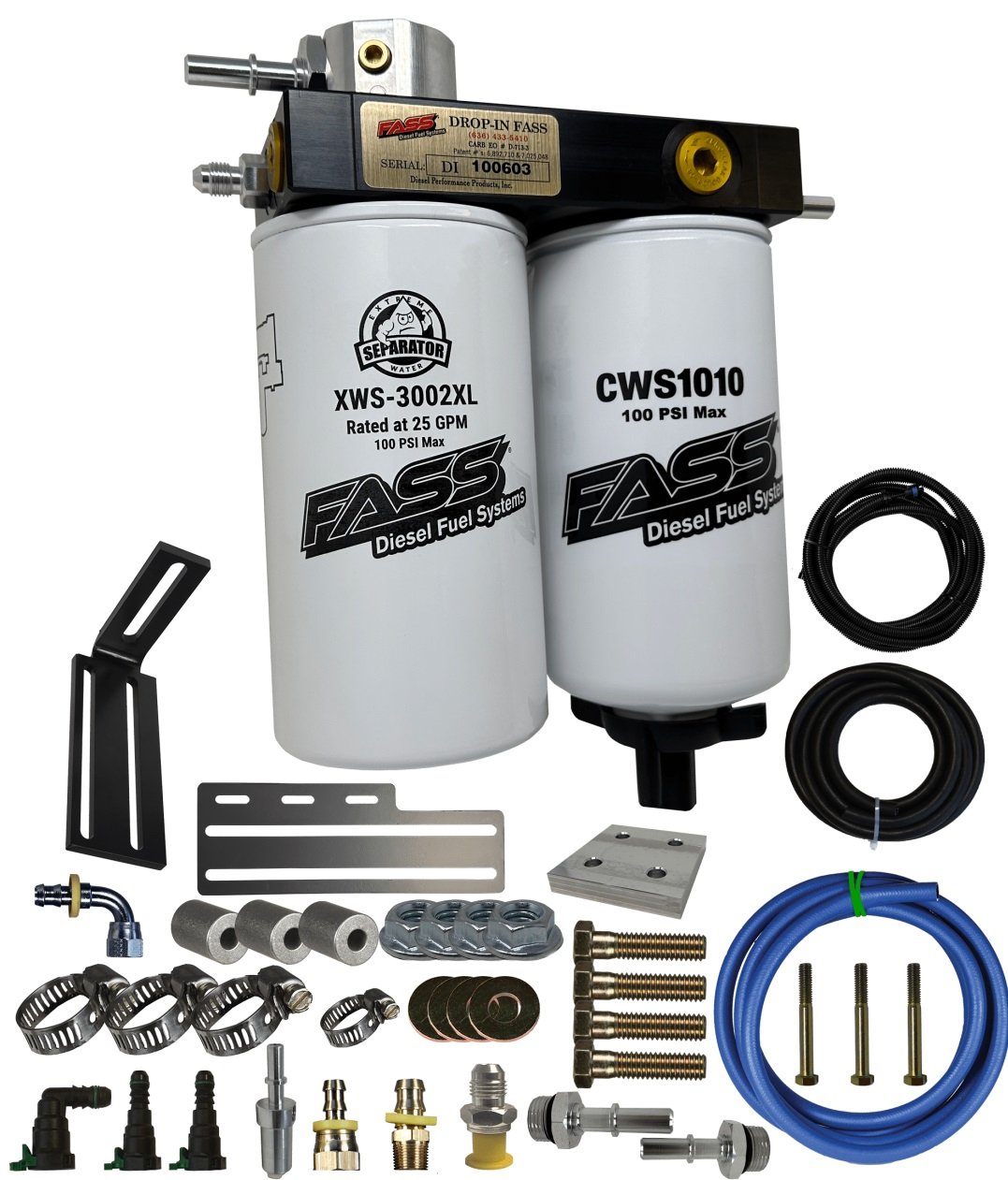 FASS DIFSRAM2001 Drop-In Series Fuel System for 2003-2007 Dodge Ram 5 ...