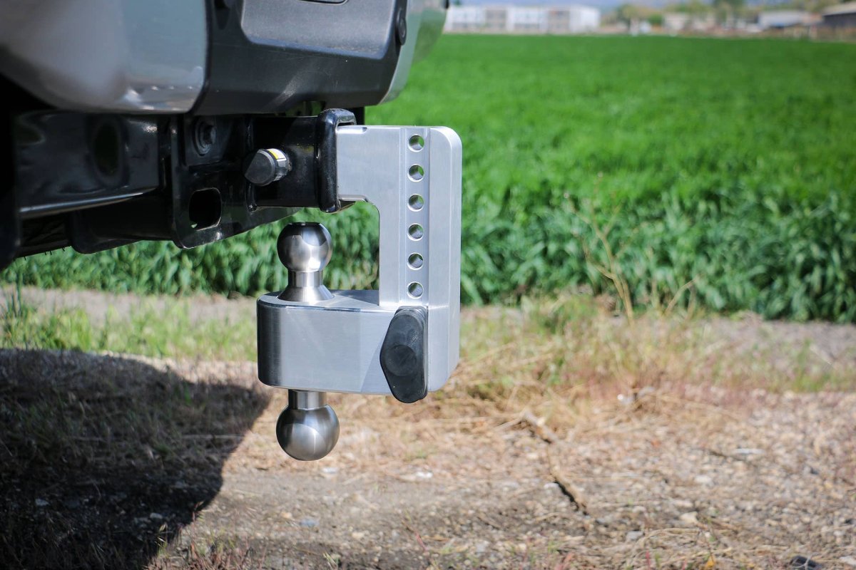 Weigh Safe 180 Hitch CTB6-2, 2" Shaft, 6" Drop, Chrome-Plated Steel Ball