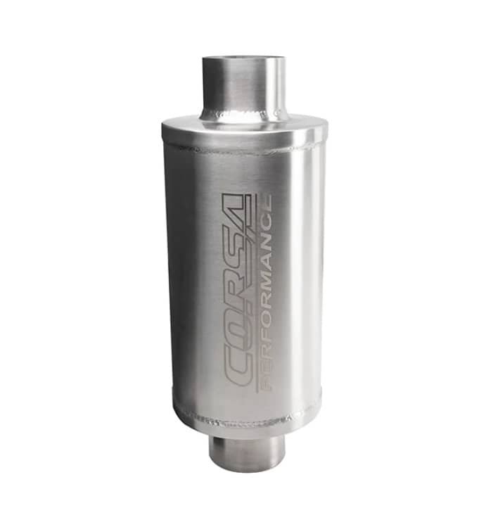 Corsa PKM2001 Pro Series Packed Resonator 2.50 Inch I.D. Weld In ...