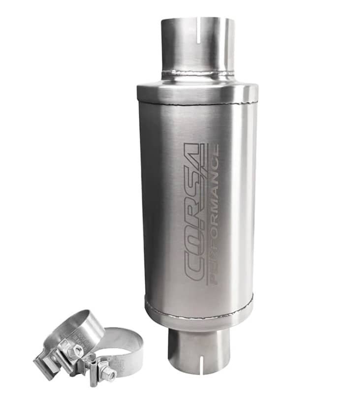 Corsa PKM2003 Pro Series Packed Resonator 3.00 Inch I.D. Slip Fit ...