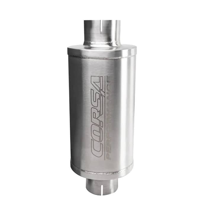 Corsa PKM2004 Pro Series Packed Resonator 2.50 Inch I.D. Slip Fit ...