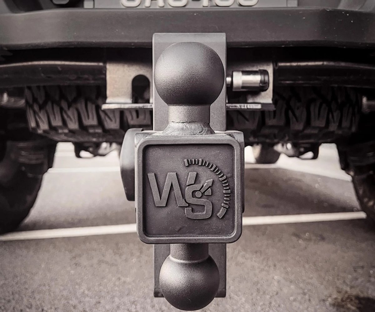 Weigh Safe Steel 180 Pro Hitch STB8-2.5-SET, 2.5" Shaft, 8" Drop, Keyed ...