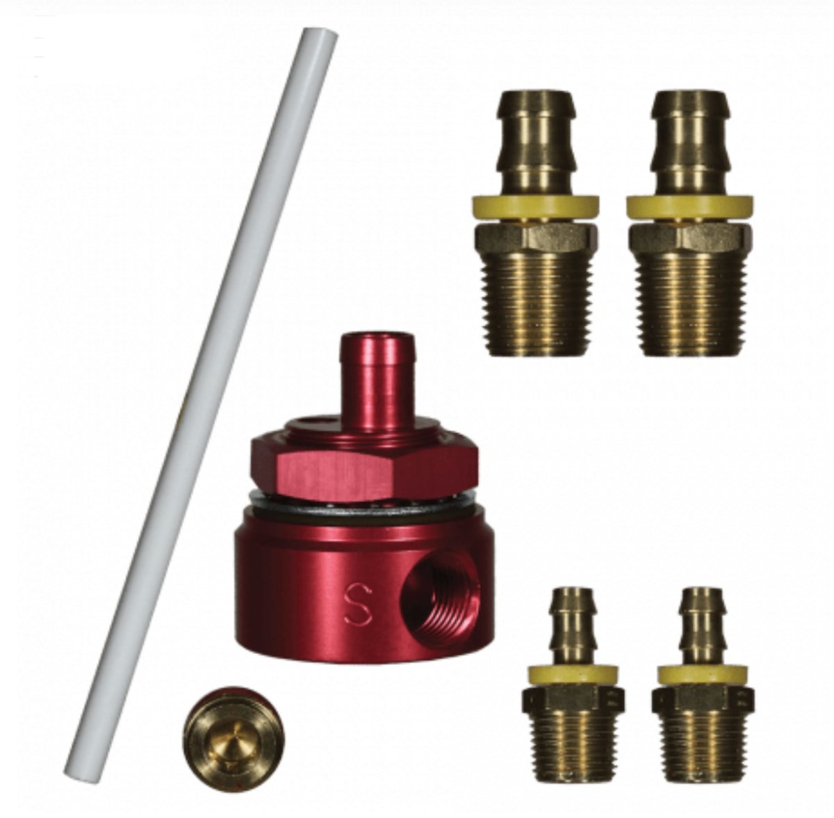 FASS STK1002 Diesel Fuel 5/8" Suction Tube Kit with Bulkhead Fitting