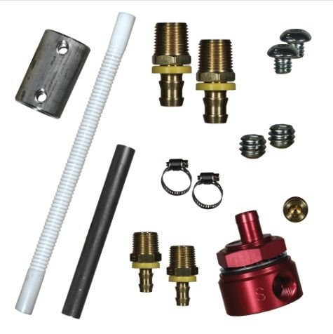 FASS STK1003 Diesel Fuel 5/8 Inch Fuel Module Suction Tube Kit with ...