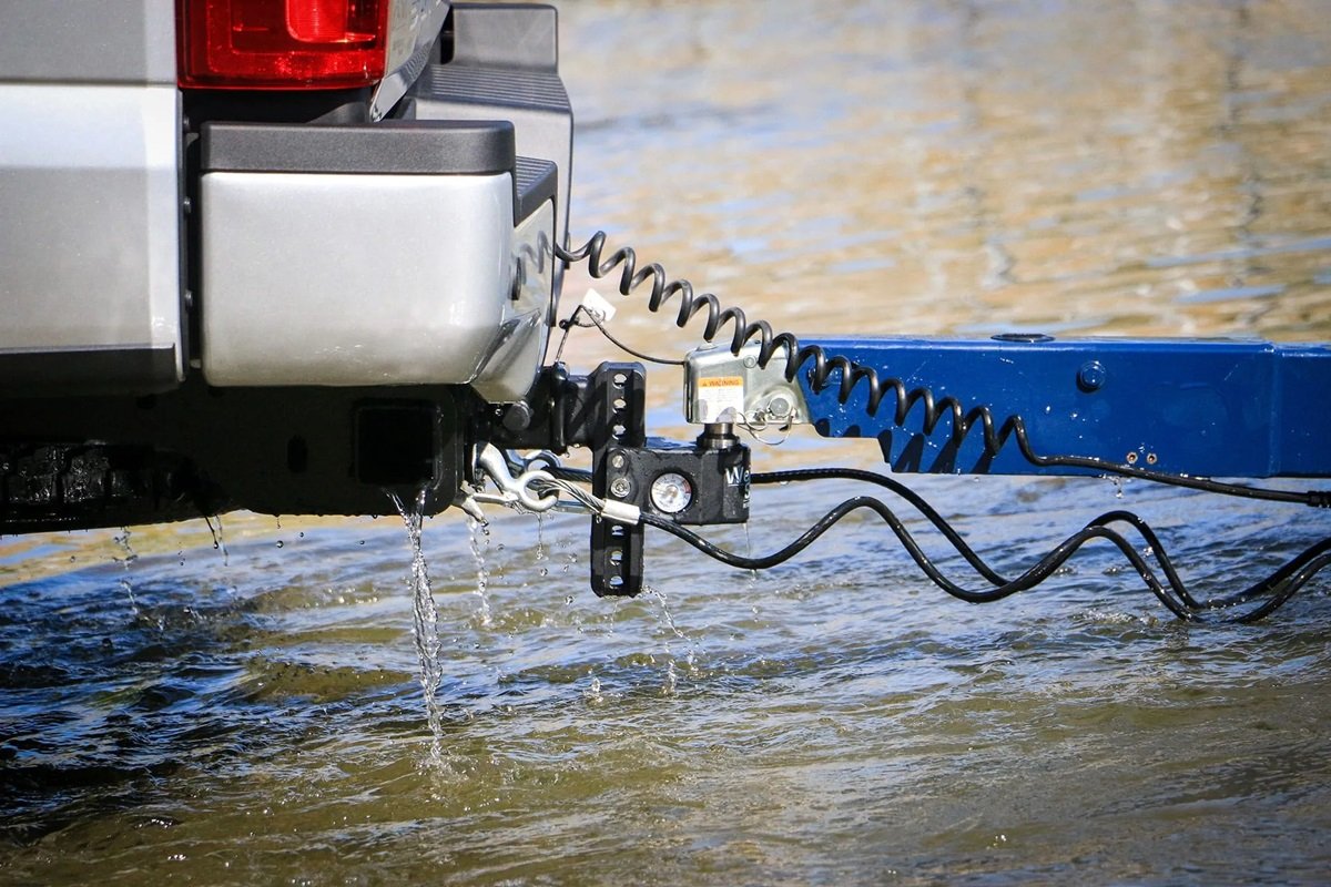 Weigh Safe Steel Drop Hitch SWS6-2, 2" Shaft, 6" Drop