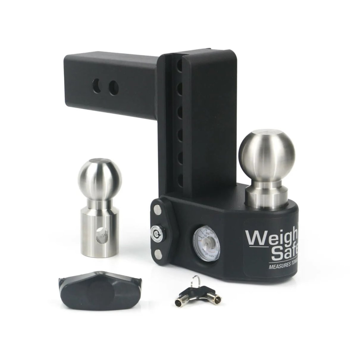 Weigh Safe Steel Drop Hitch SWS6-3, 3" Shaft, 6" Drop